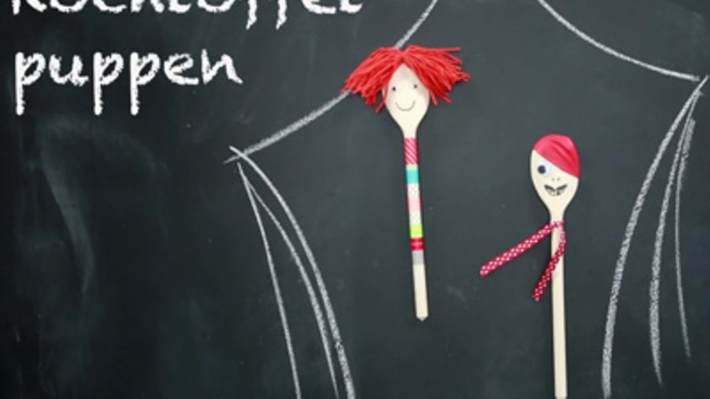 1000 Sachen selber machen: Do it yourself: Kochlöffel-Puppen | Eltern.de