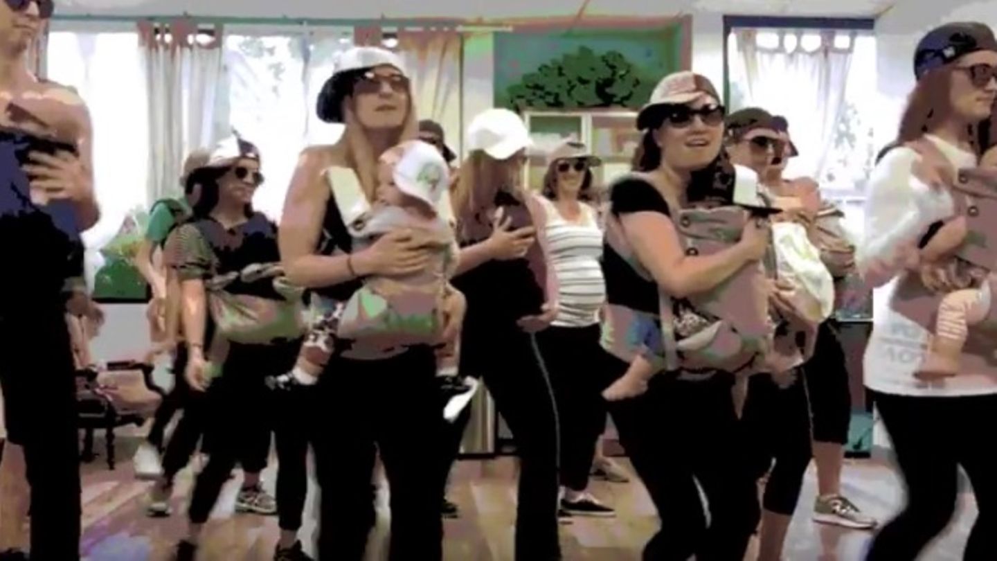 Fitness-Video: Ice, Ice Baby: Tolle Tanz-Moves für Mütter | Eltern.de