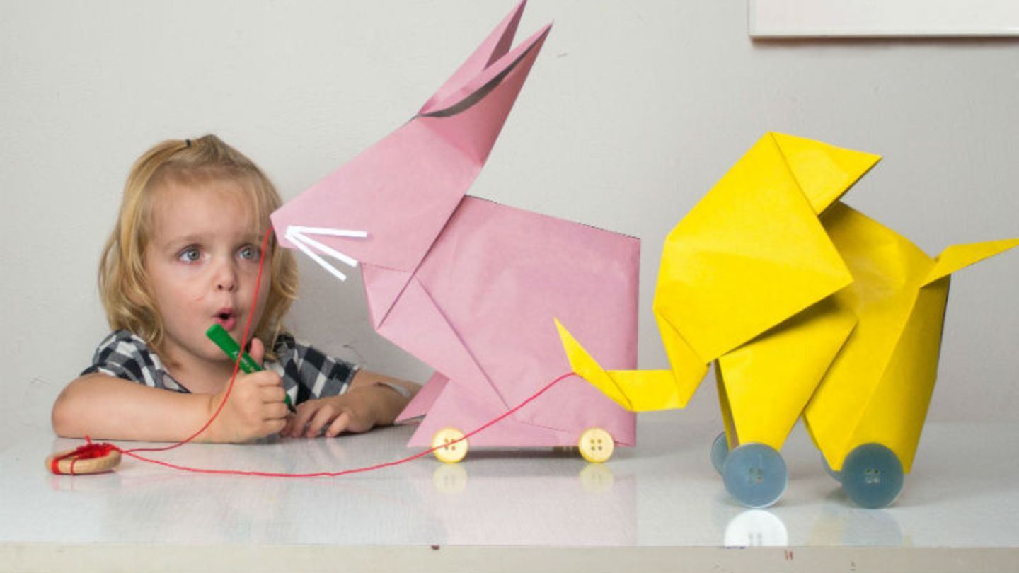 Selbermachen: Schritt für Schritt zum Origami-Hasen | Eltern.de