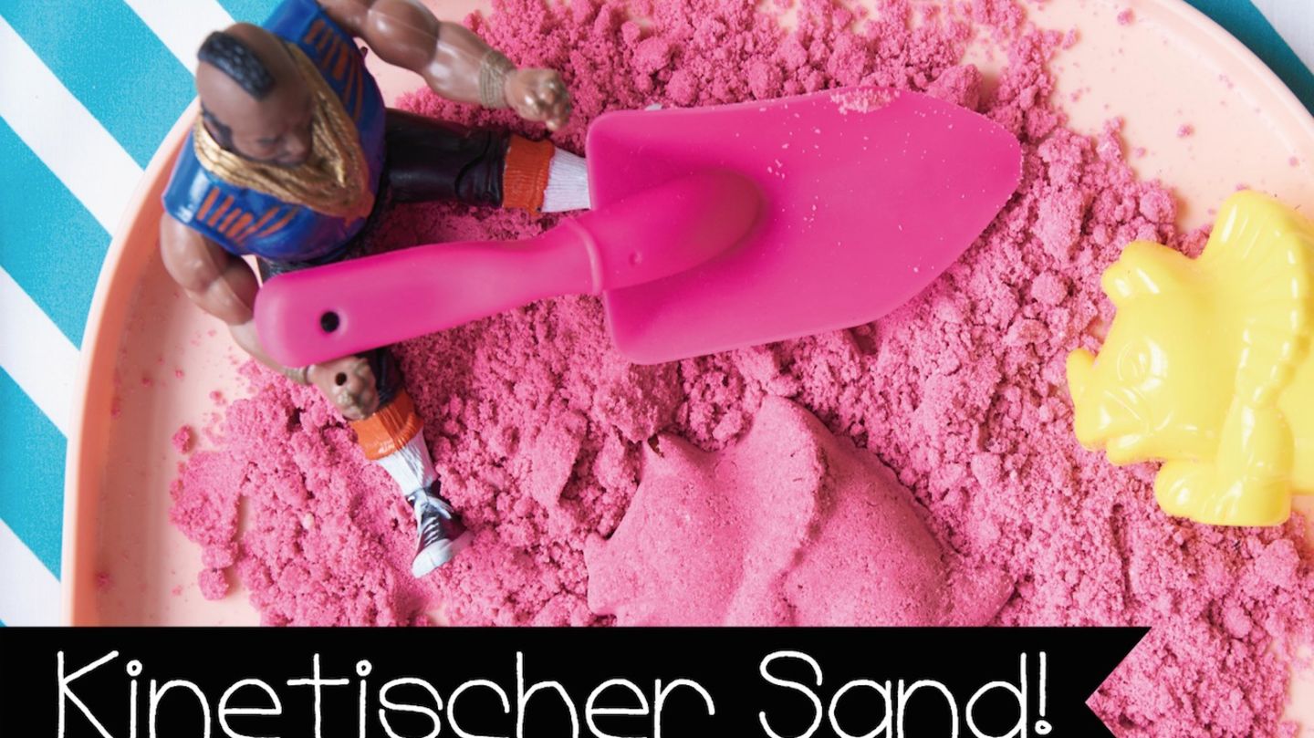Kinnertied DIY Video-Tutorial: DIY kinetischer Sand | Eltern.de