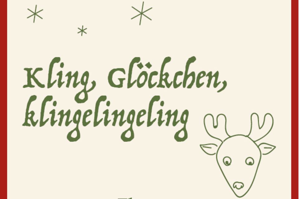 Kling, Glöckchen, klingelingeling, kling, Glöckchen, kling! Laßt mich ...