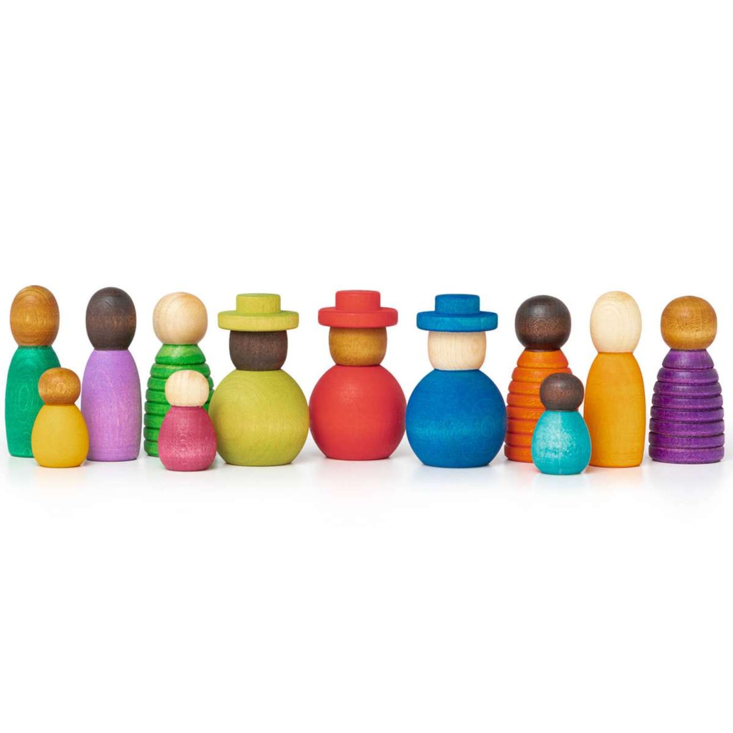 Spielzeug für mehr Vielfalt im Kinderzimmer: Buntes Spielfigurenset ...