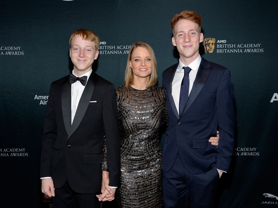 Jodie Foster mit Charles und Kit | Eltern.de