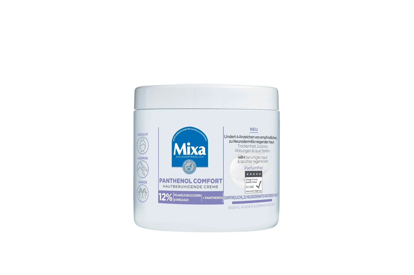 Gleich vier Anzeichen von empfindlicher Haut werden bei der Panthenol ...