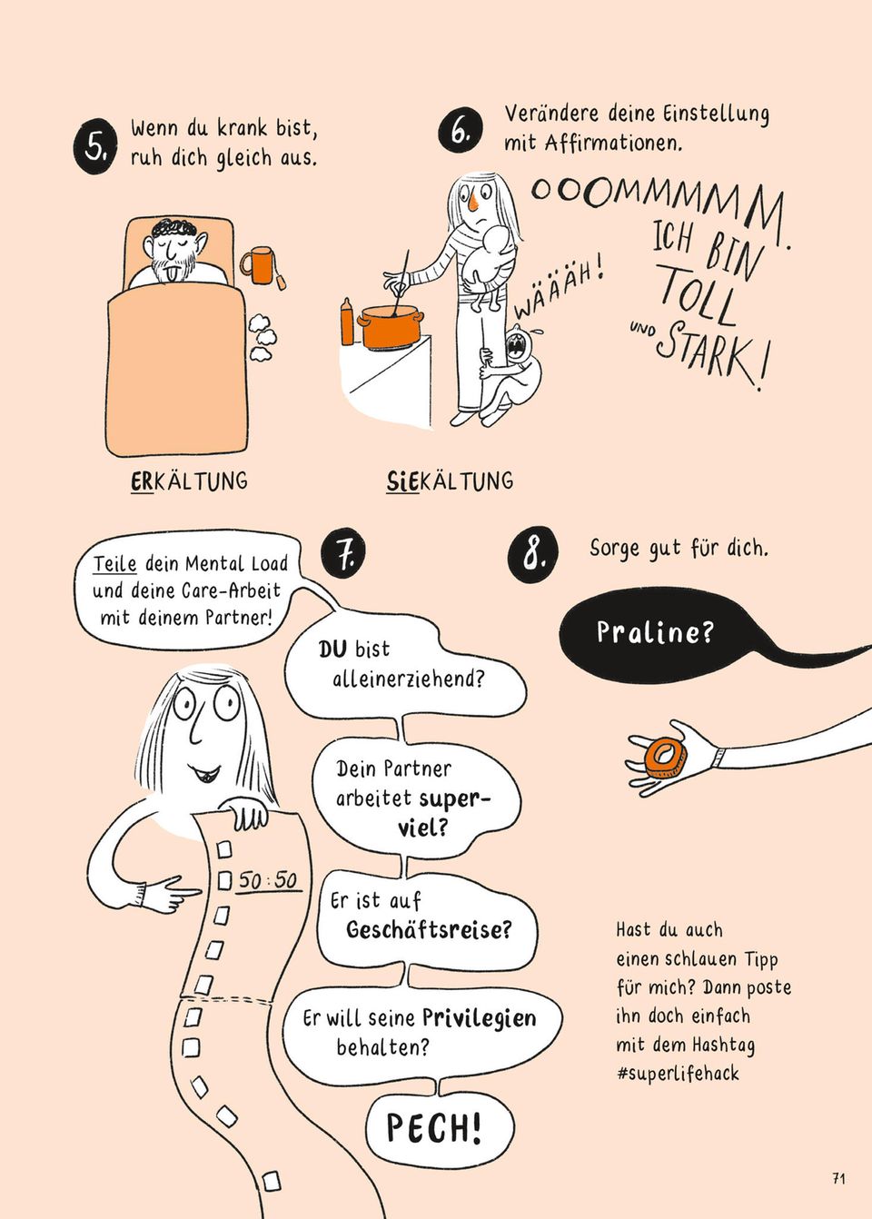 Mental Load Comic: Das sagen die sozialen Medien | Eltern.de