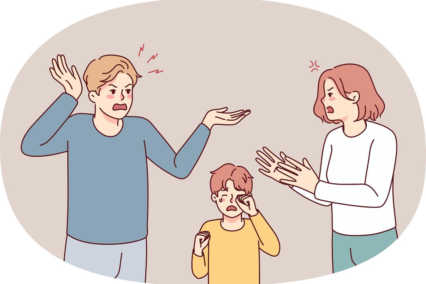 Konfliktlösung lernen: Wie Eltern eine gesunde Streitkultur vorleben ...